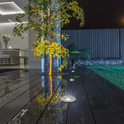 HLED-650/6W/30 tecnolite Luminaria Led para empotrar en piso 6W