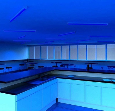 Tubo led color azul t8 18 [Barato]